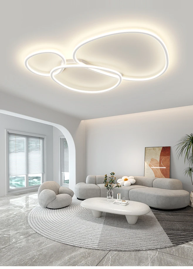 极简客厅吸顶灯2022年新款现代简约个性大气主灯led大厅中山灯具-tmall.com天猫-花瓣网