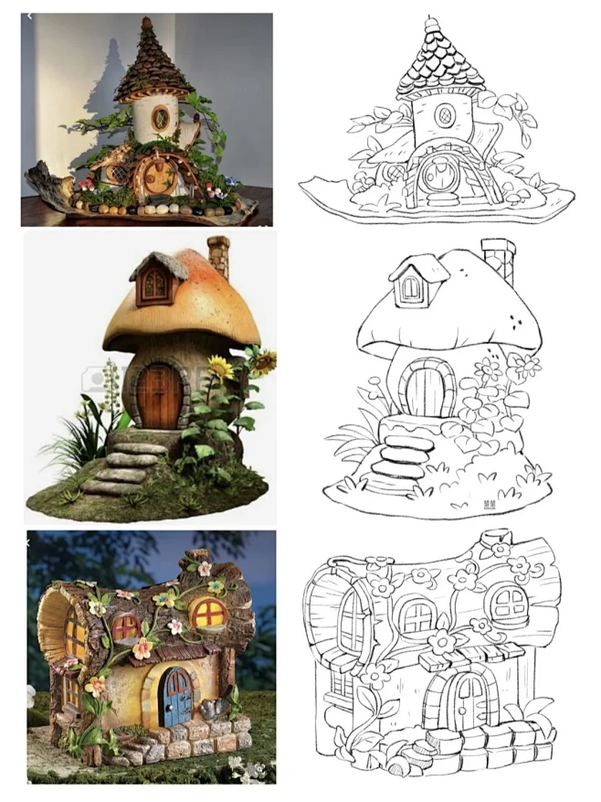 速写365/364｜小物件组合｜ 照片写生-花瓣网