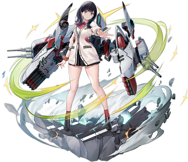 碧蓝航线-全立绘-PNG角色立绘-微元素 - Element3ds.com!