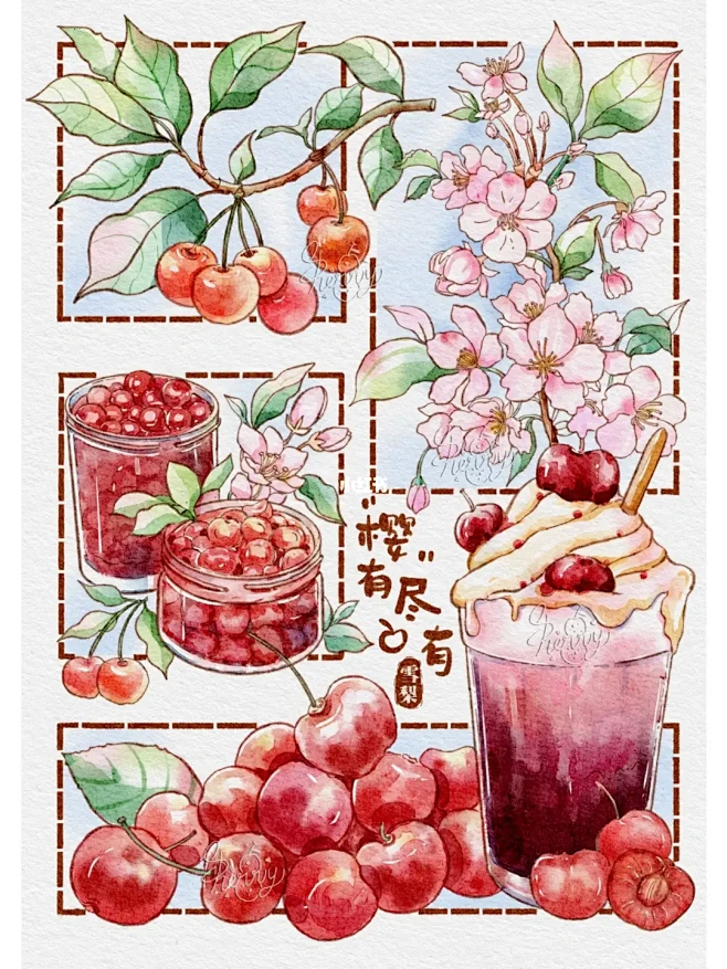 分镜插画｜有尽有｜原创46/100｜上色-花瓣网