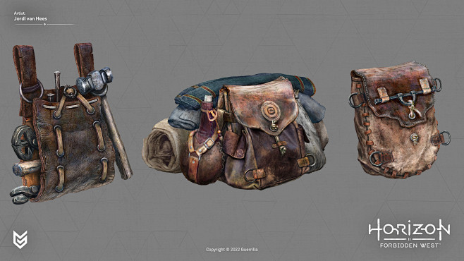 Horizon Forbidden West - Prop Concepts