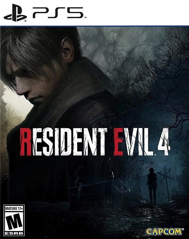 [ps5]生化危机4 重制版-BioHazard RE:4 | 游戏 |实体版包装| 游戏封面