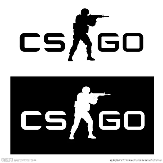 csgo反恐精英 logo-花瓣网