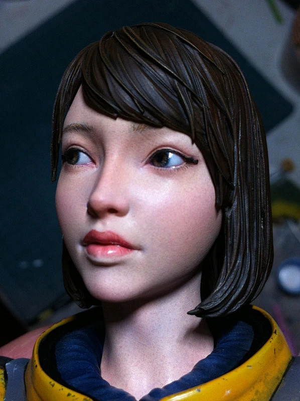 Space Cat bust non-scale ( Original Color ver. ) Ft. KumaKuma, James ...