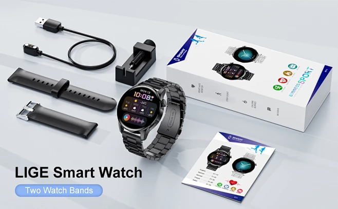 LIGE SMART WATCH-花瓣网