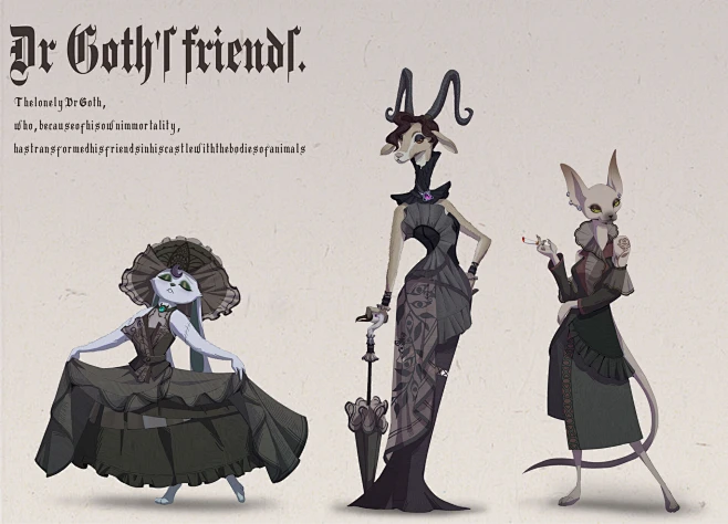 Dr Goth's friends.图片_迪斯尼图片素材-花瓣网