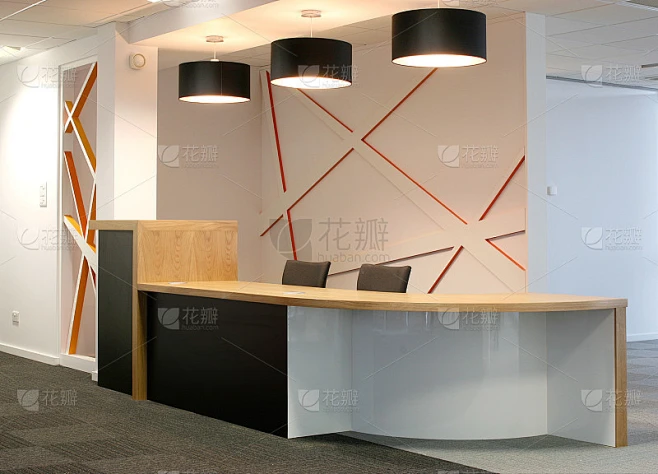 接待柜台素材-花瓣网