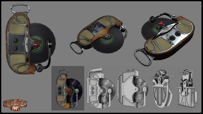 Bioshock Infinite Props-花瓣网