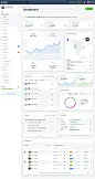 Dashboard Kit Web Vol.1 - UI Kits : We create Dashboard kit to help you design beautiful ...