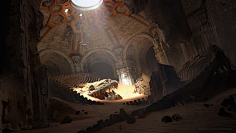 Y-遗迹Ruins/古城ancient city/Relic-花瓣网|陪你做生活的设计师 | Kingdom - VFX Concept Art