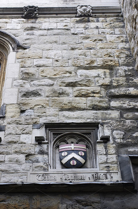 Docwra家族的盾形纹章，伦敦圣约翰门