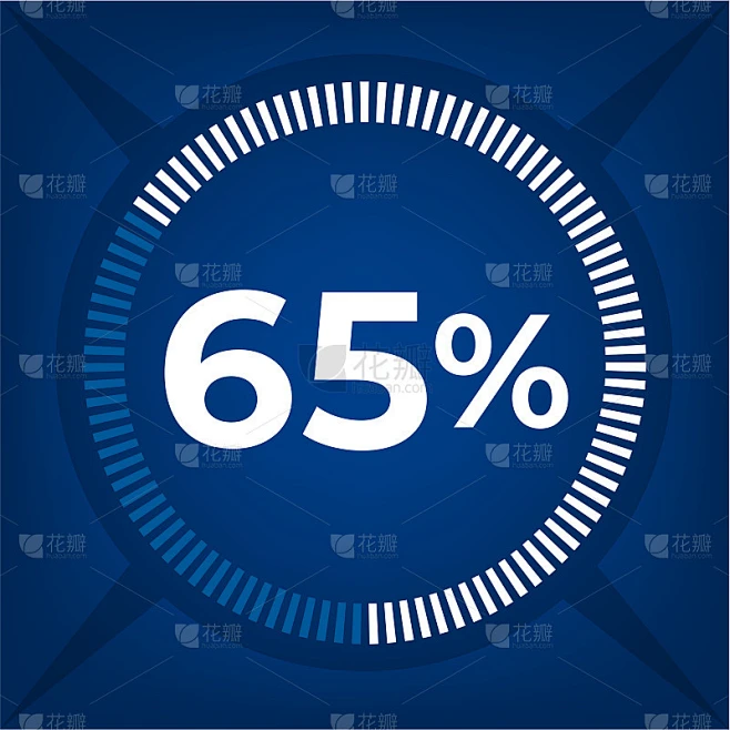 65%的人使用深蓝色背景素材-花瓣网