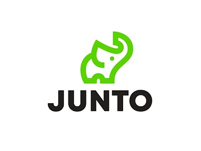 Junto V2 animal logo cute elephant cute logo cute animal elephant logo ...