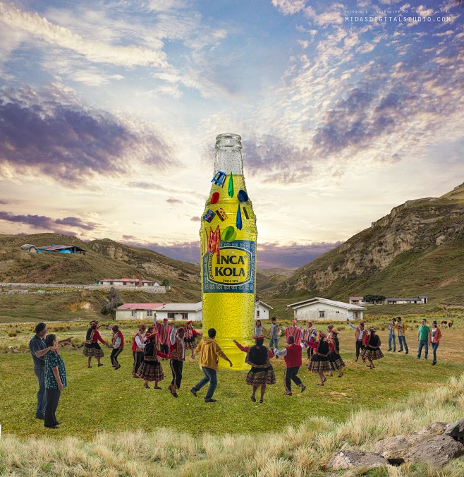 Inca Kola Icónicos : Cliente: The Coca- Cola Company Perú.Producto ...