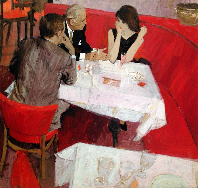 美国艺术家Bernie Fuchs -花瓣网