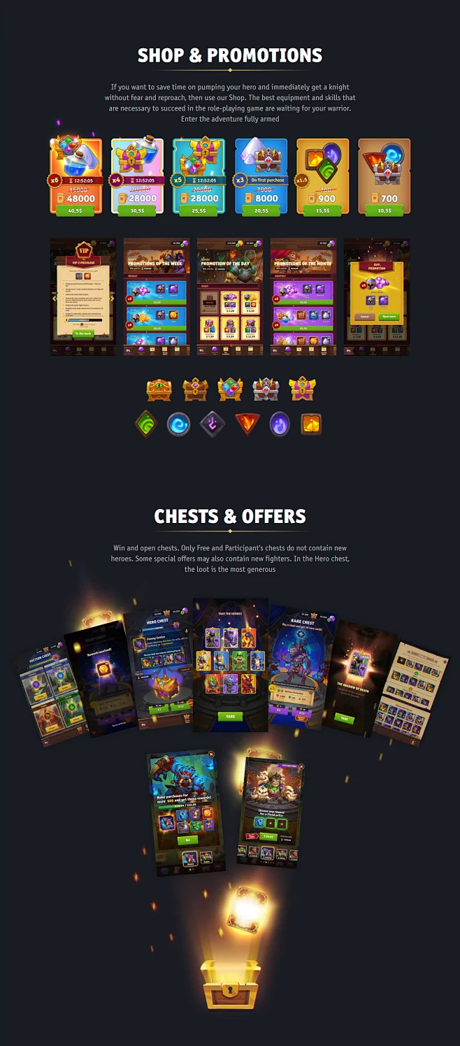 game interface game ui Game Ui/UX GUI mobile mobile game RPG game UI/UX ...
