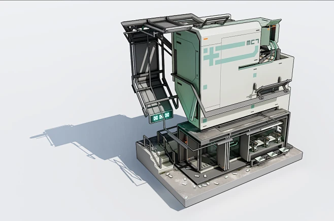 Environment Design #5, Luke Hinchley : Next in series of 6m x 9m ...