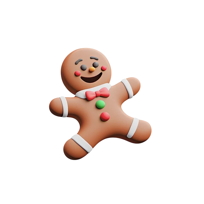 41-Gingerbread man-花瓣网
