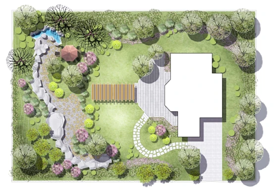 AECOM居住区彩平图 - PS素材 - 知设网-花瓣网