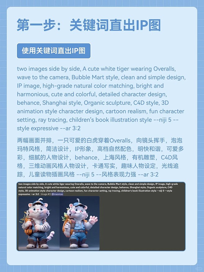 【AIGC】Midjourney｜IP形象多视图产出_2_猫仔 MAoMAo_来自小红书网页版