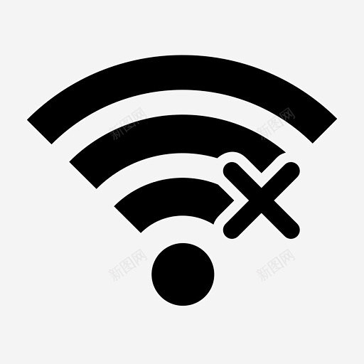 断网高清素材 断网 icon 免抠png 设计图片 免费下载