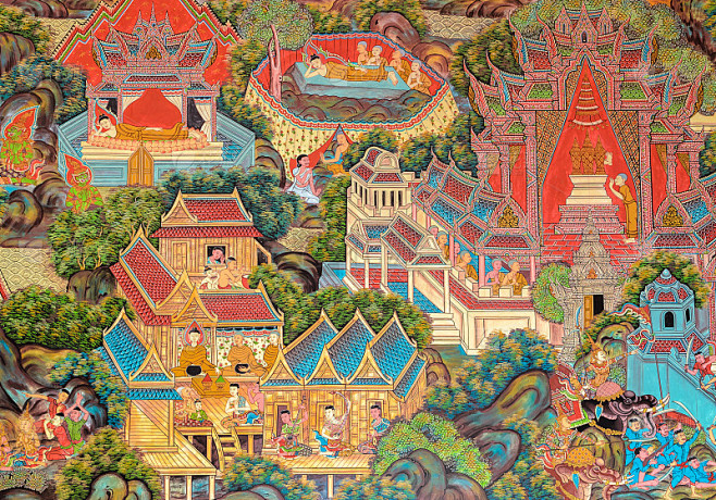 泰国壁画艺术