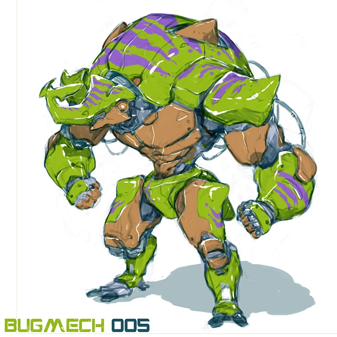 BugMechs : I love drawing robots and mechas, and I've always liked and ...