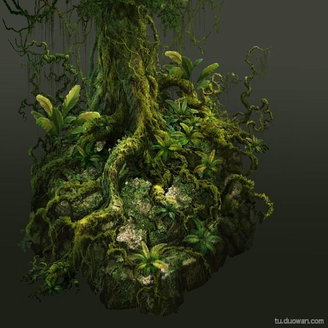 植物原画树原画来自cgbook.cn (1395)