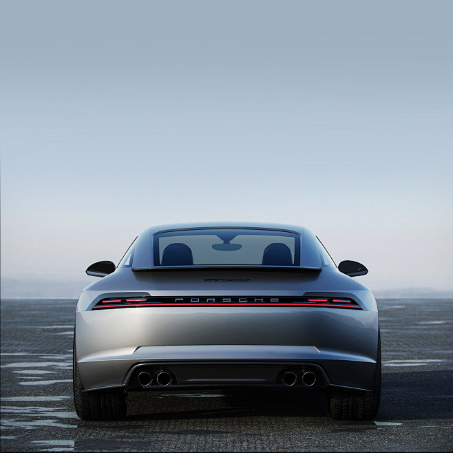 3D car CGI concept coupe ILLUSTRATION lifestyle mood Porsche Porsche928