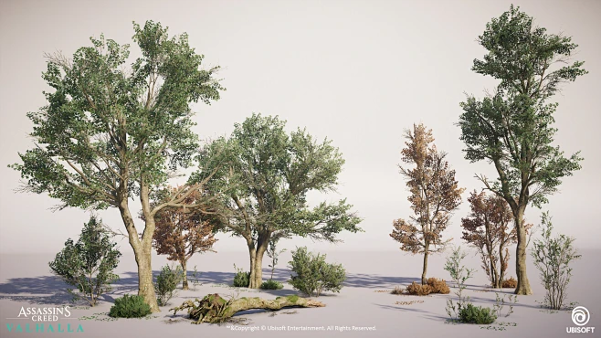 Assassin's Creed Valhalla - Trees, Adrien Paguet-Brunella : Here are ...