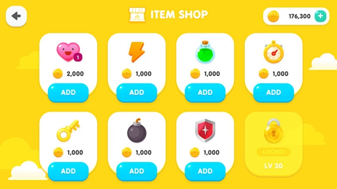 GUI Kit Yellow Kid by Layer Lab : GUI Kit Yellow Kid 1920x1080 high ...