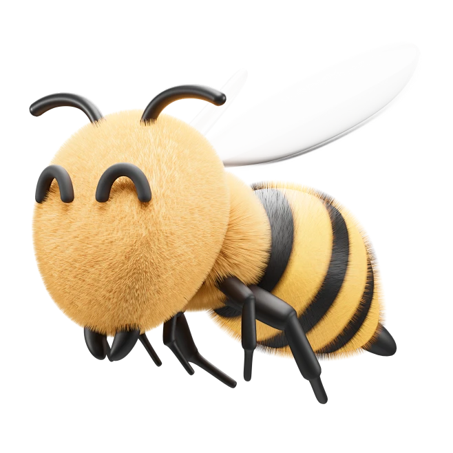 bee_3d-花瓣网