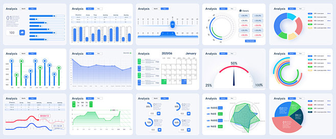 analytics bar bundle chart dashboard Data graph infographic SEO statistic