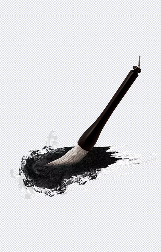 水墨毛笔|水墨,毛笔,文房四宝,古典,古风,中国风,传统文化,艺术毛笔字,中国元素,古典文化,中国风,装饰元素,黑色墨迹,水墨画,抠图元素 ...