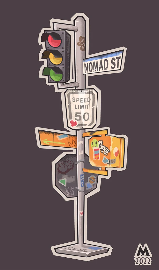 Nomad in the City :: Behance-花瓣网