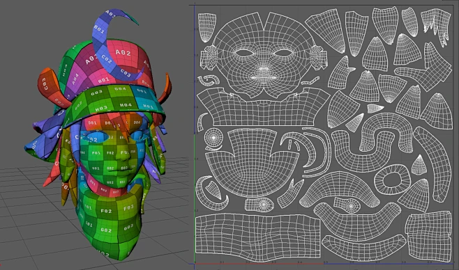 Samurai Girl, Diego J : Hand painted, game character model Art by the ...