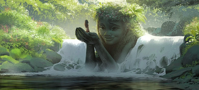 Tefiti and Moana-花瓣网