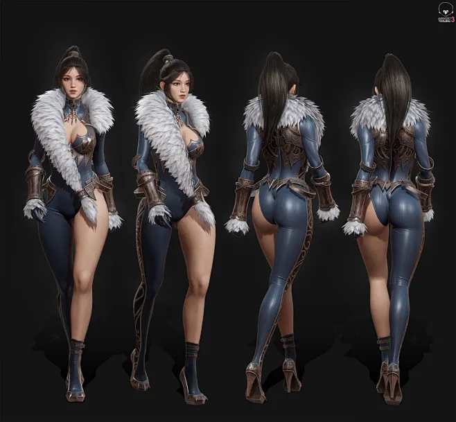 韩国3D设计师 Yoon Geun Lee 作品欣赏 70P-CG角色-微元素 - Element3ds.com!-花瓣网