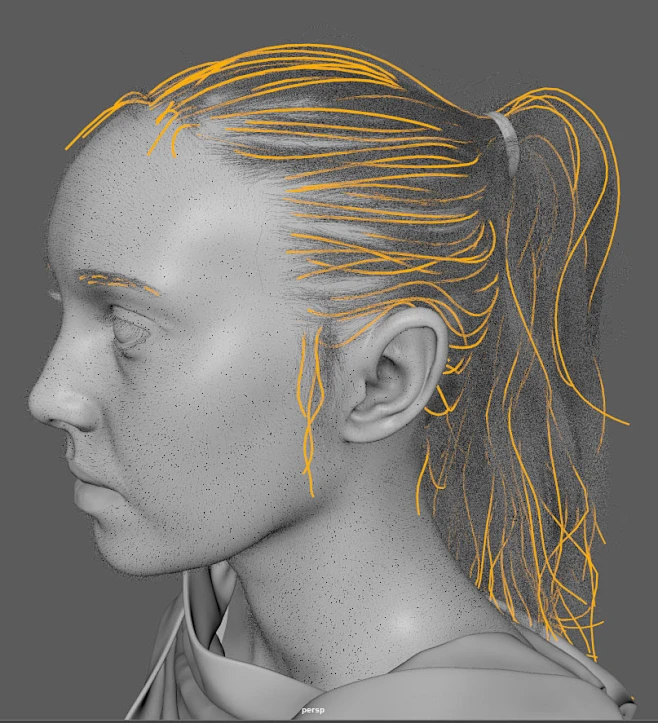 Emily, Luis Ramos : This is a look development and hair study using ...