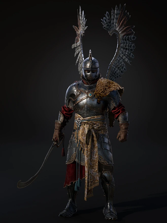 Winged Hussar-花瓣网