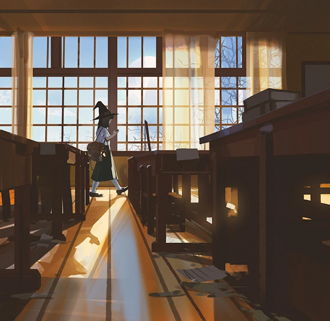 End of class-花瓣网