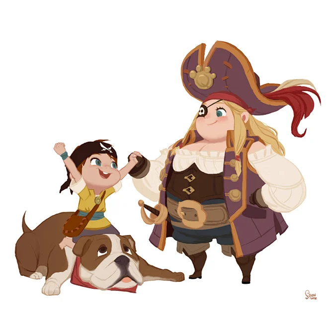 Personal project - The sea king contest. Bobby Skunk team "Barbara ...