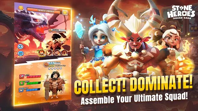 Stone Heroes: Squad Saga for Android/iOS - TapTap-花瓣网