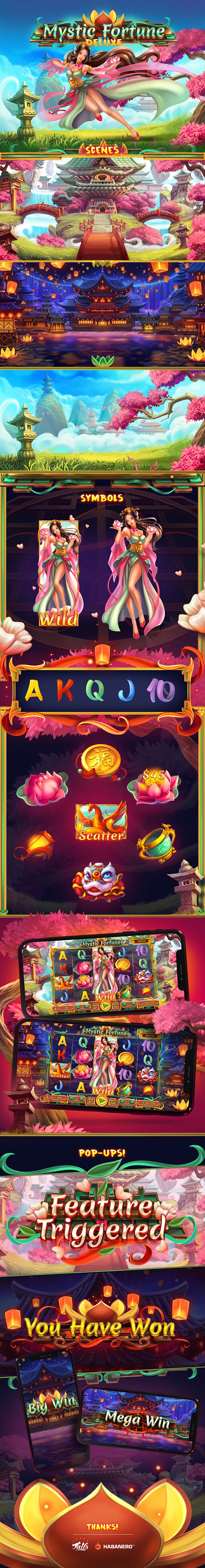 art direction asian casino chinese Digital Art gambling Gaming slot Slots Slots Game图片_爱吃食物图片素材-花瓣网