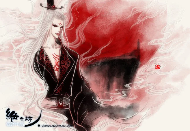 【插画大师】 ┇钱妤绝色坊┇_看图_手绘古装手绘现代吧_百度贴吧图片_手绘—钱妤绝色坊图片素材-花瓣网