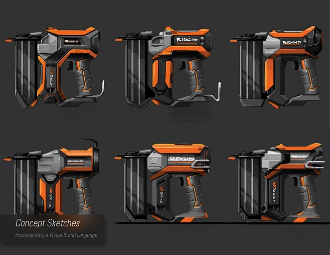 RIDGID 18v HyperDrive Nailers : Vision : Implementation of the RIDGID ...