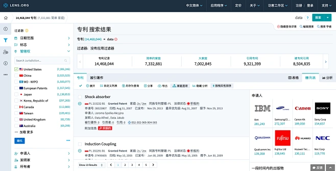 Lens Patent Search: data-花瓣网