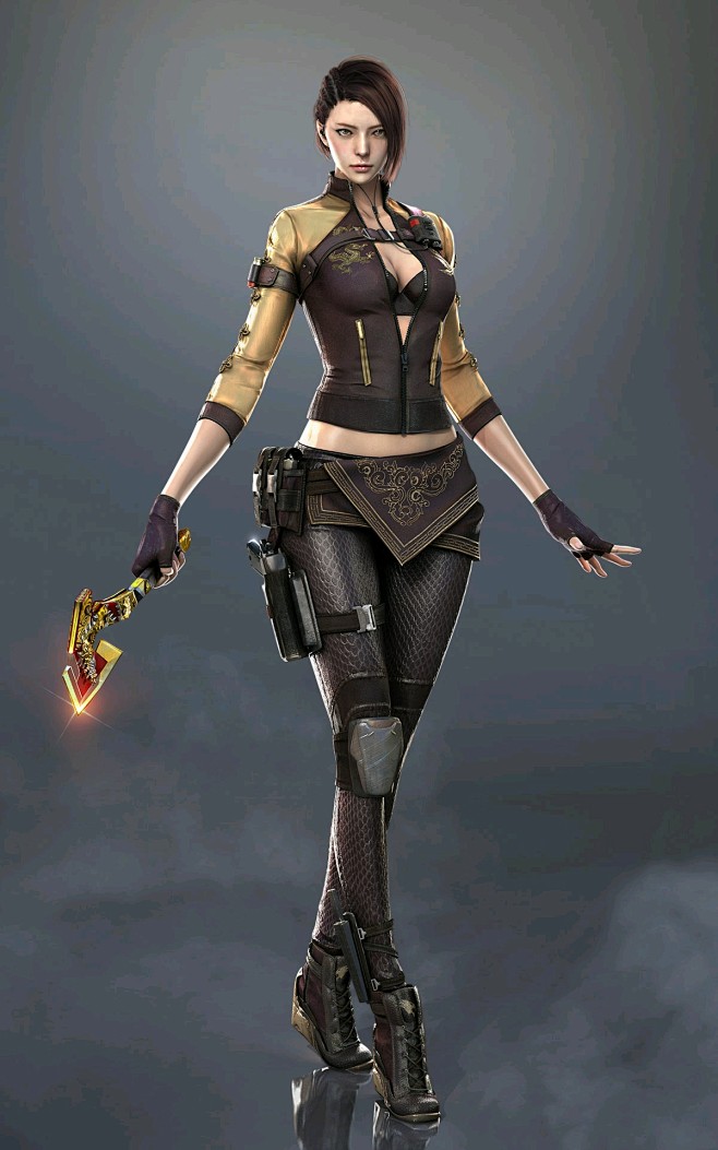 穿越火线中所有妹子高清大图_看图_穿越火线吧_百度贴吧