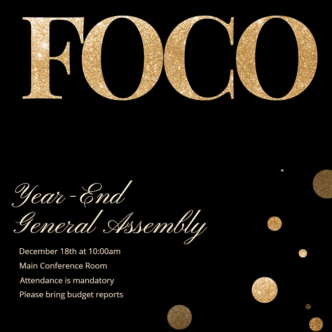 Year End General Assembly Invitation Letter素材-花瓣网