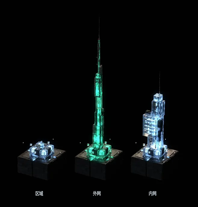 Baidu Data Center 数据可视化动态设计-花瓣网